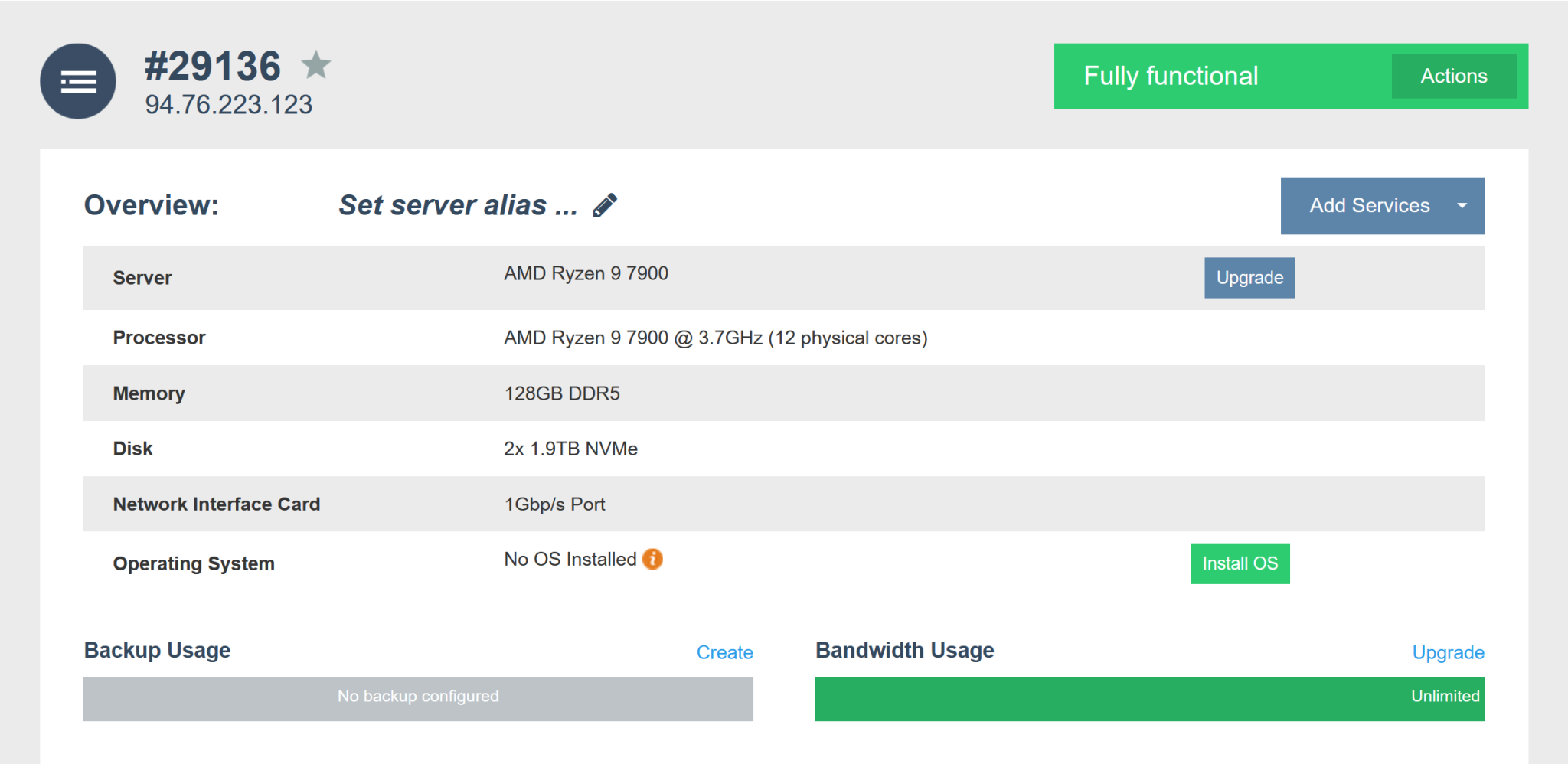 Install an Operating System on your Server. - Support Centre - Simply ...
